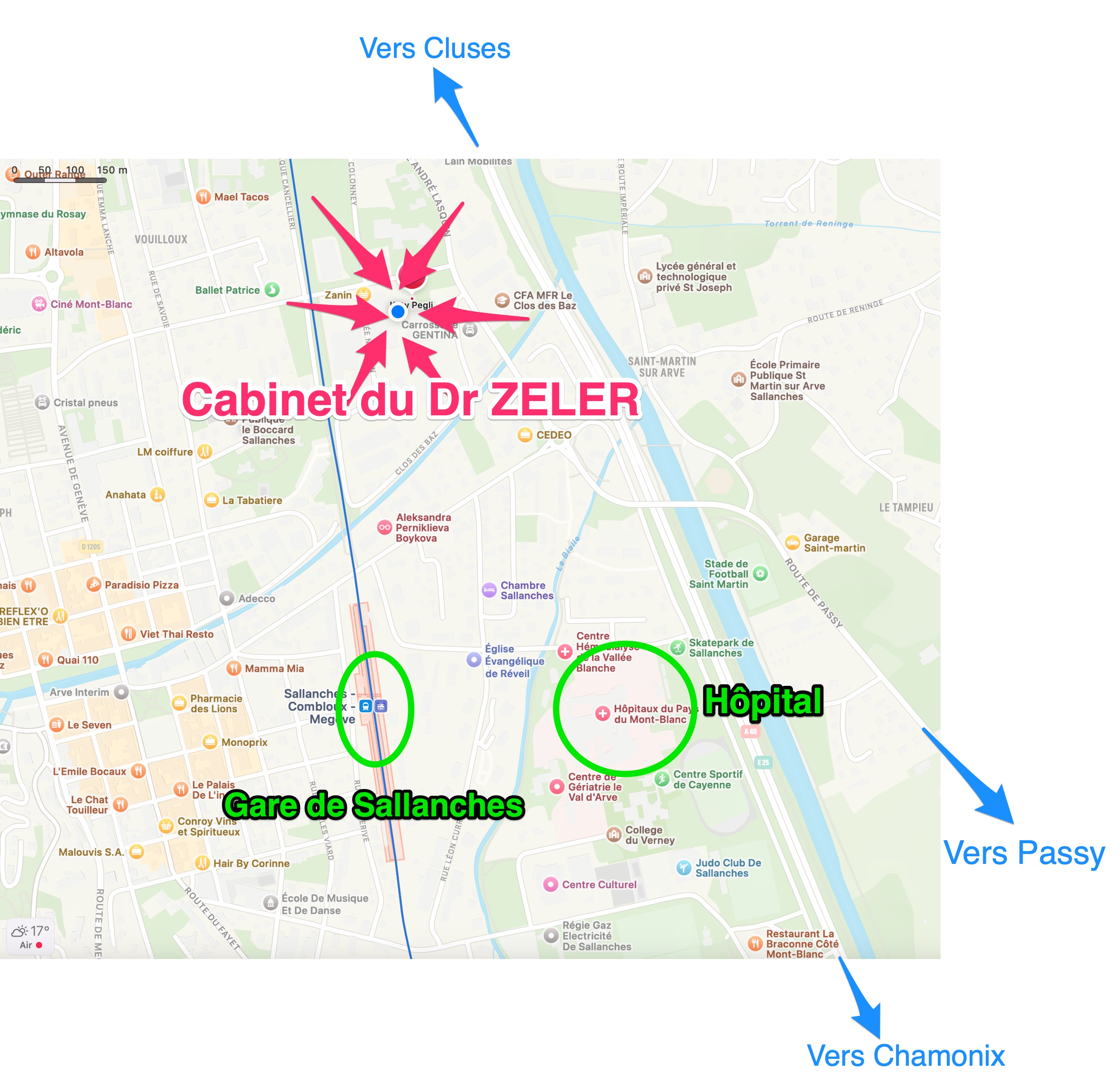 Comment se rendre au cabinet du Dr ZELER ? - Dr Arnaud ZELER